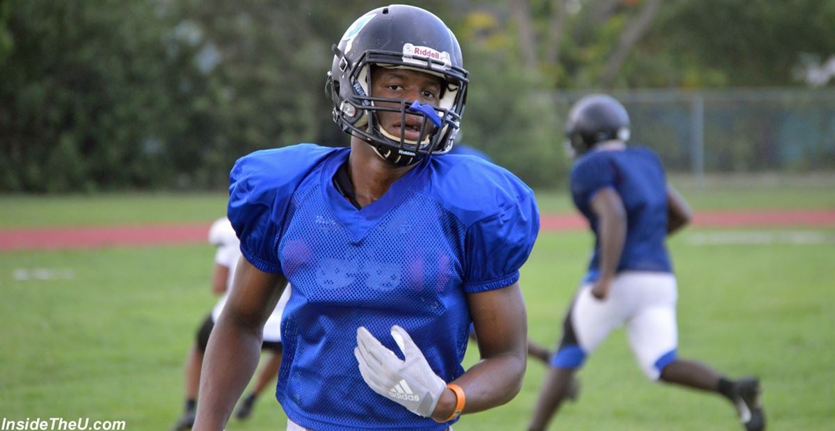 VIDEO: Miami commit 2021 LB Tyler Johnson practice drills