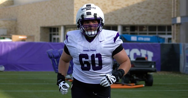 TCU HC Sonny Dykes discusses the return of OL Cade Bennett