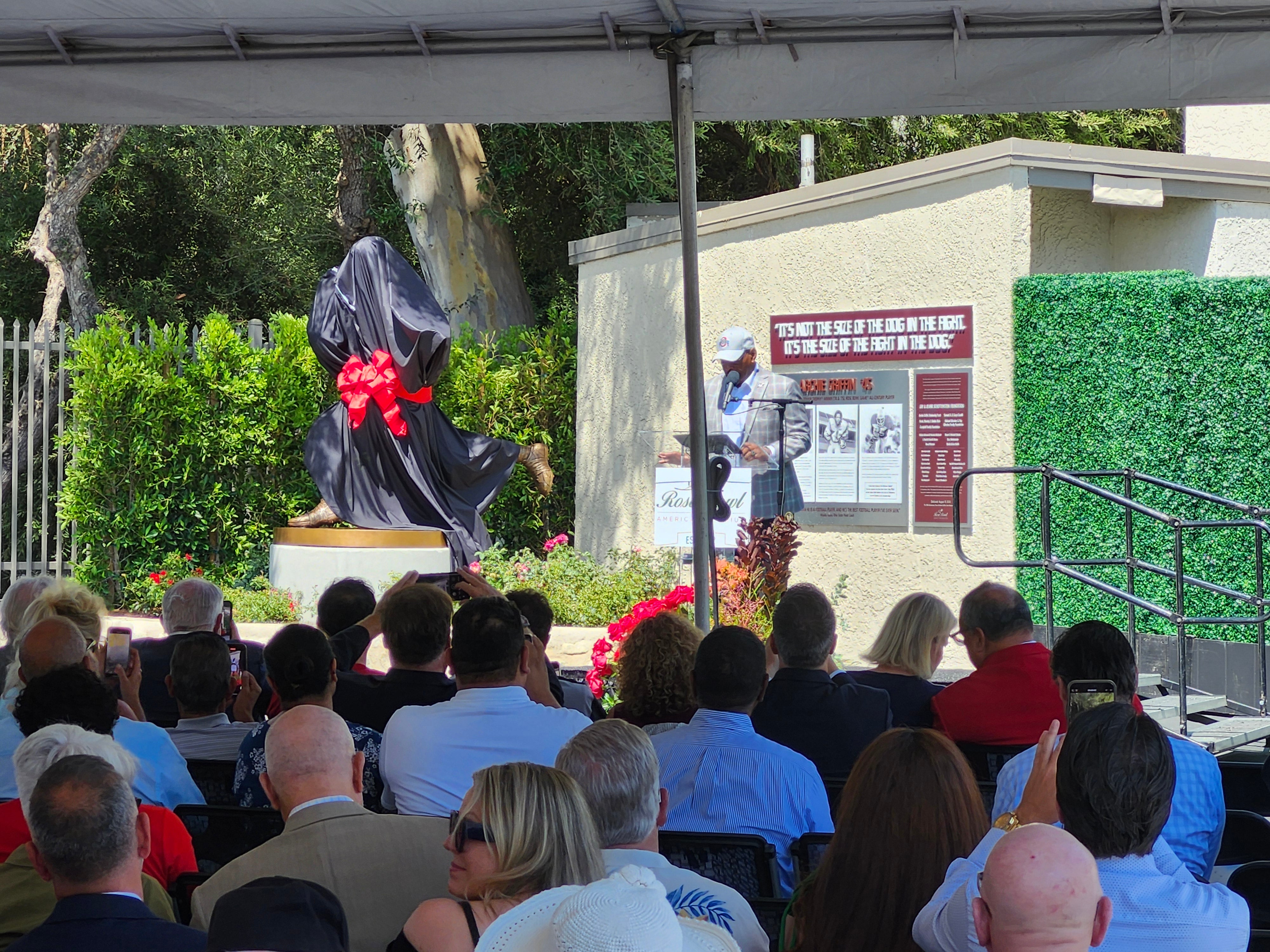 Archie Griffin statue ceremony @The Rose Bowl
