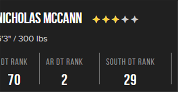 DT Nick McCann Ready for OV to Texas Tech