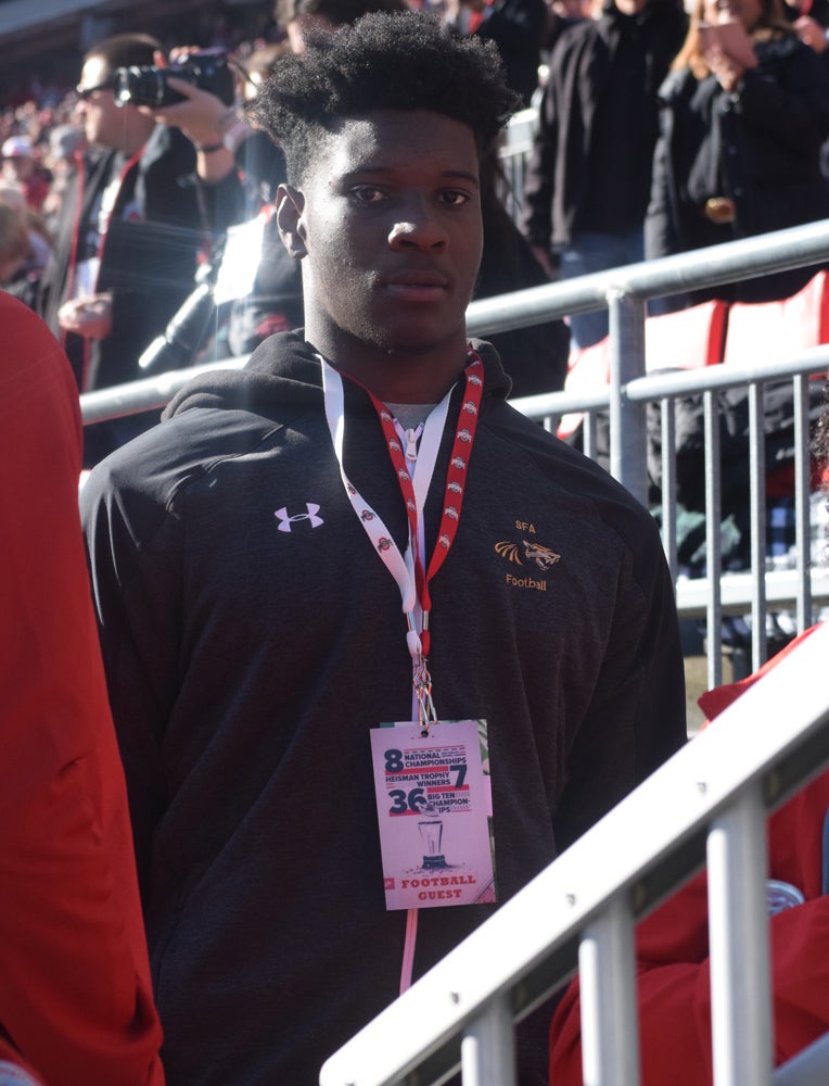 Photo Gallery: Key prospects attend Ohio State-Nebraska game