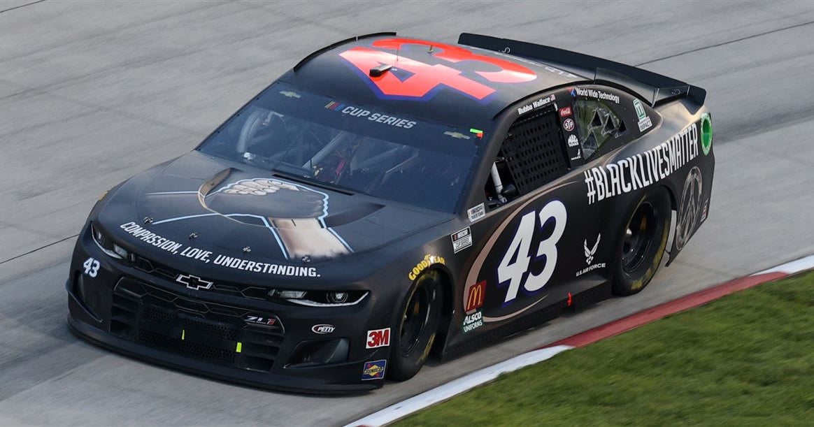 Bubba Wallace has strong run in "biggest race" of his career