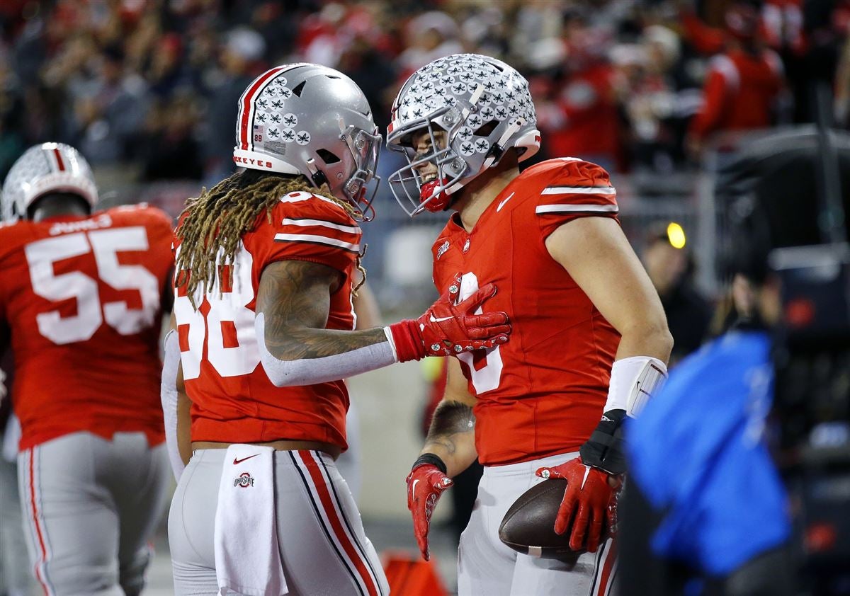 Sights and Sounds: Buckeyes celebrate their seniors with romp over ...