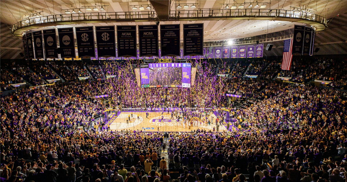 LSU's SEC basketball schedule is now set
