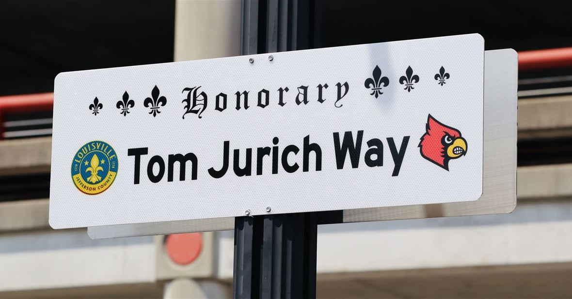 Photos: Former AD Tom Jurich honored with celebration on campus