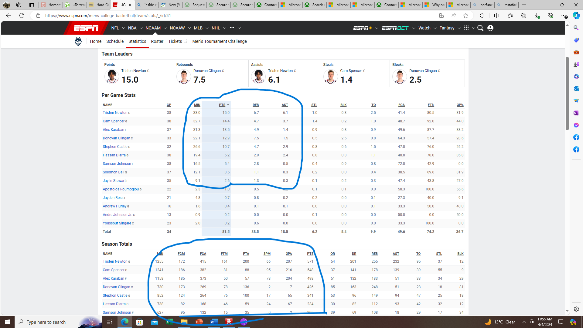 Like The Ball, Numbers Don't Lie