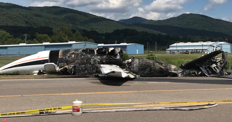 NTSB: Dale Earnhardt Jr.'s plane had "firm" landing before crash