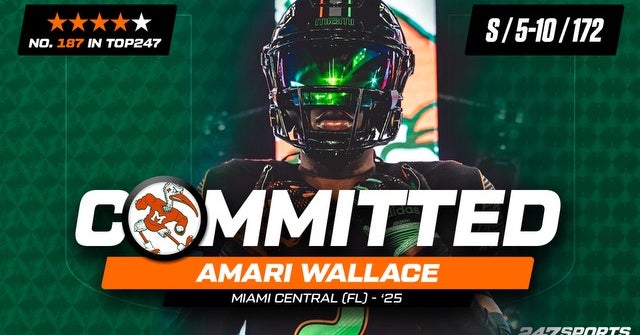 Top247 S Amari Wallace will stay home and play for Miami