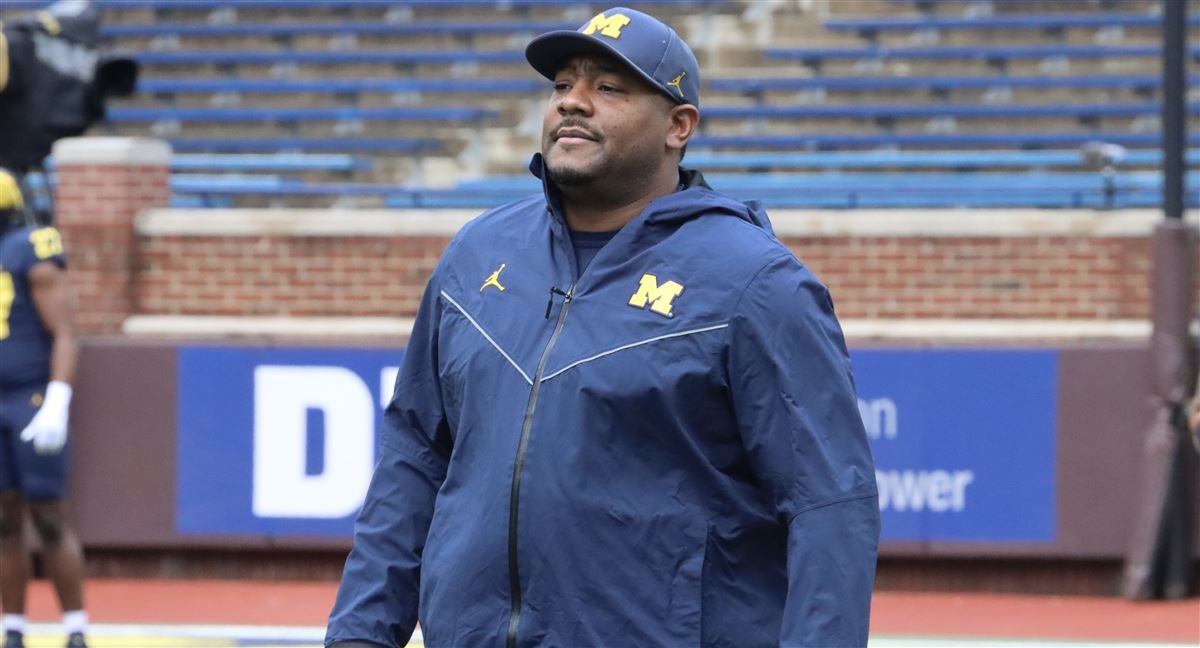 Michigan WR coach Ron Bellamy breaks down receiver depth chart ...