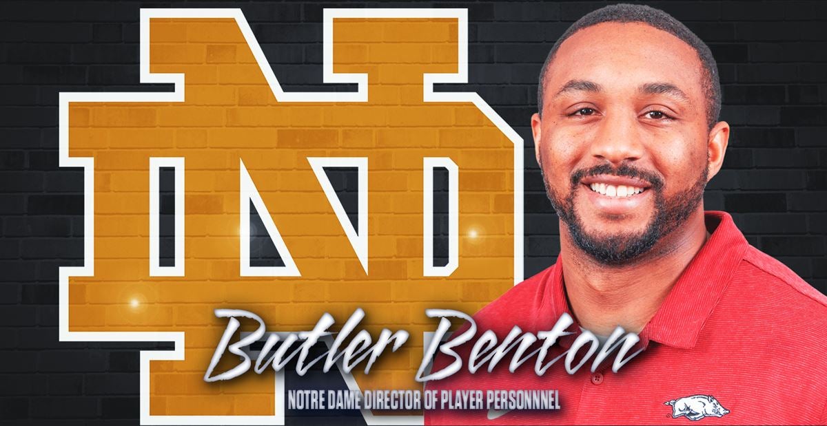 Butler Benton to be named Notre Dame’s Director of Player Personnel