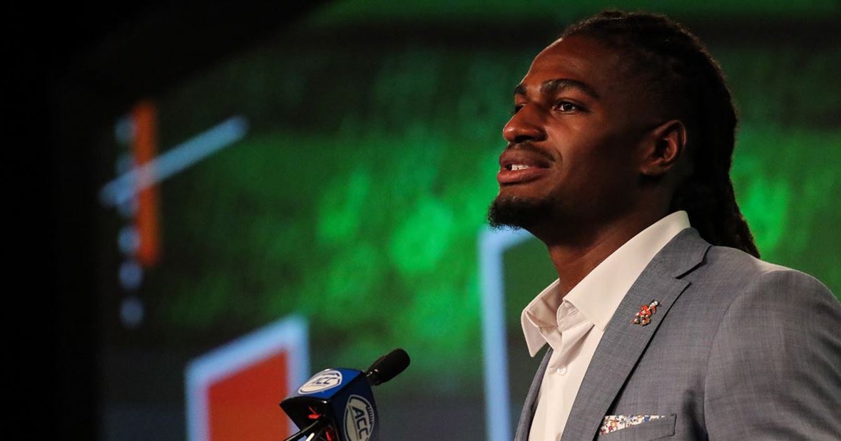 VIDEO: Jahfari Harvey and Kamren Kinchens after practice