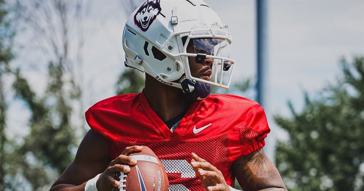 UConn QB Ta'Quan Roberson out for season with torn ACL