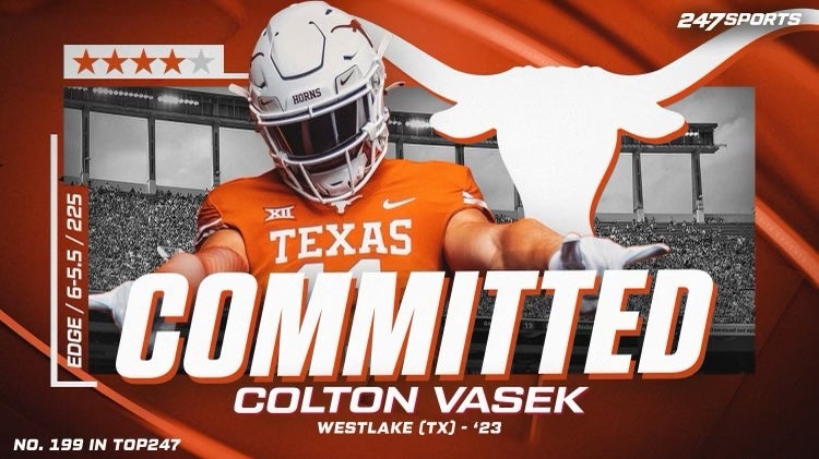 Elite Austin Westlake EDGE Colton Vasek flips commitment from Oklahoma ...