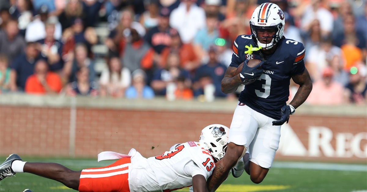 Auburn WR Perry Thompson declares intention to enter transfer portal
