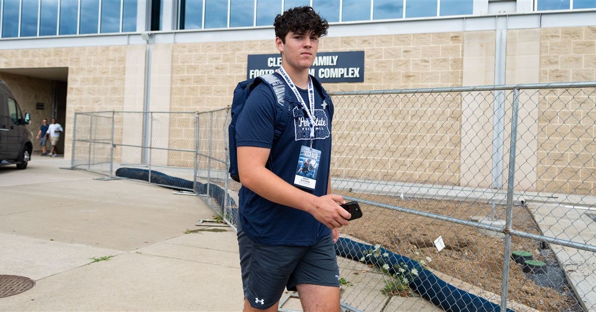 2025 OT Owen Aliciene on Penn State's Lasch Bash: 'It was a great day ...