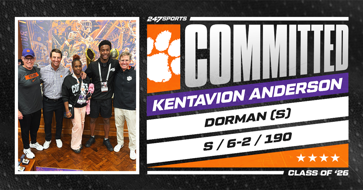 Clemson lands first in-state commitment of 2026 from Top247 safety ...