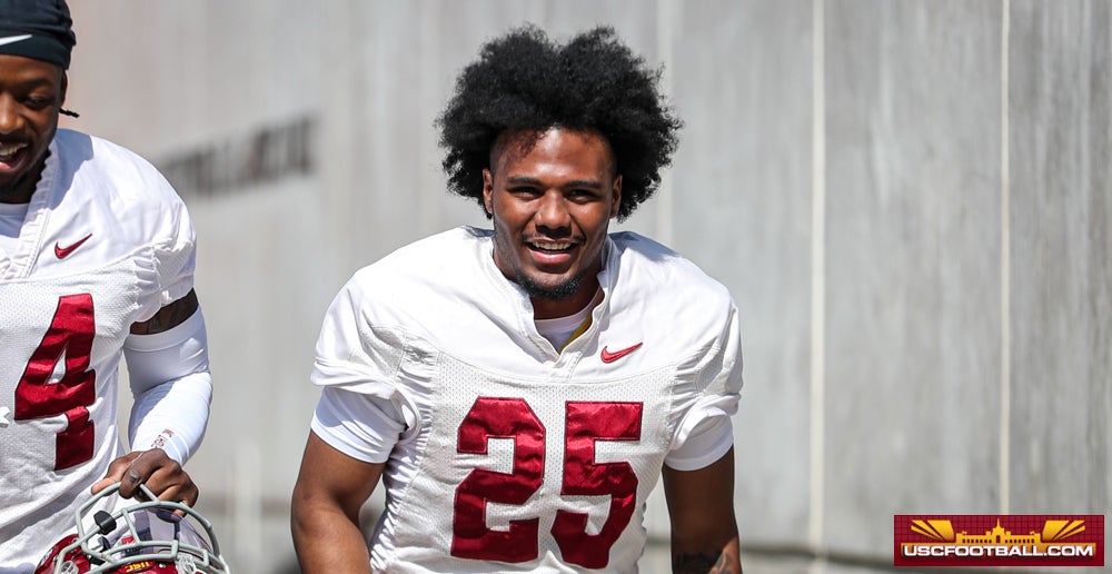 Marcelles Williams making major impression in first USC spring camp ...