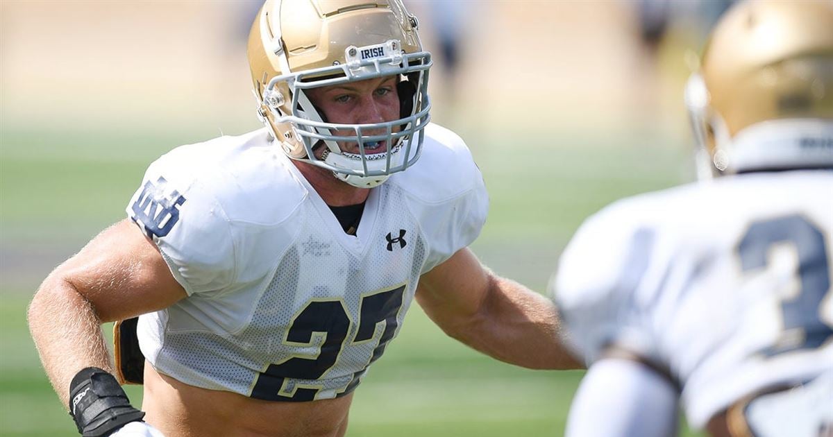 Notre Dame's JD Bertrand Earns Allstate AFCA Good Works Team Honors