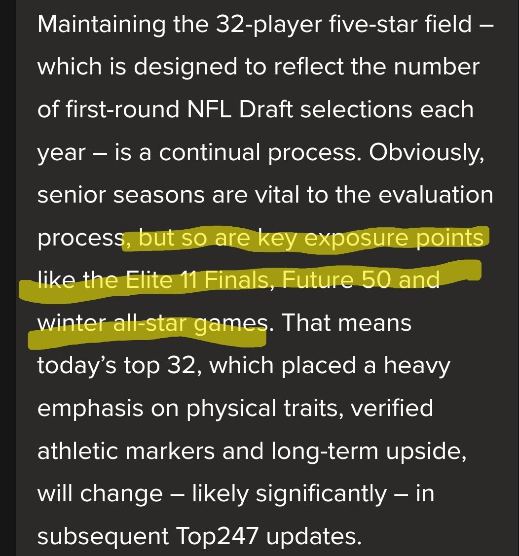 Updated 2024 recruiting rankings see first slate of 32 five-stars