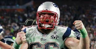 Bryan Stork, New England, Center (FB)