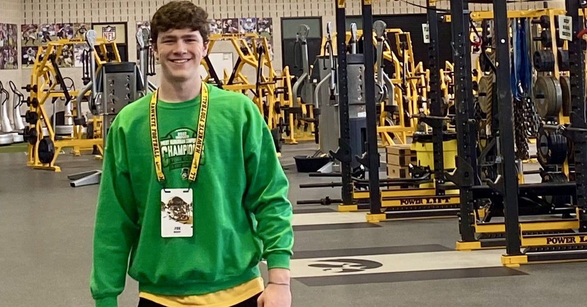 DL Joseph Reiff excited by Iowa offer, development