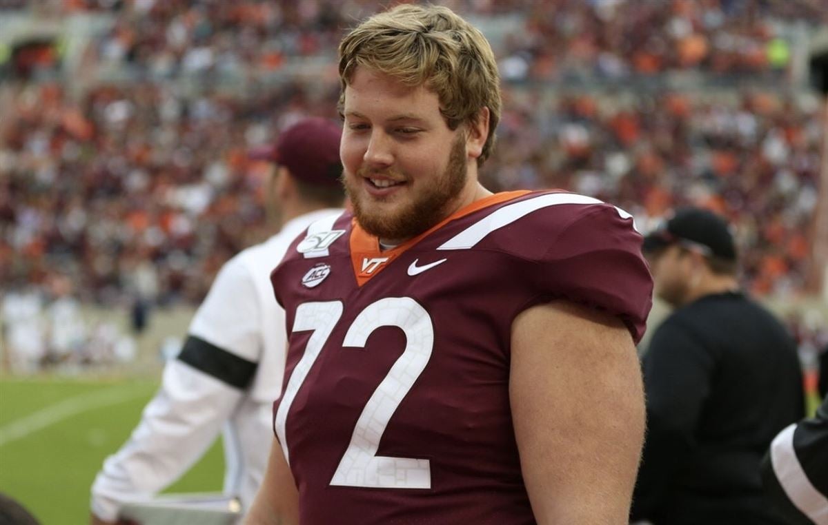 Virginia Tech Hokies starting OL Jesse Hanson announces his medical ...