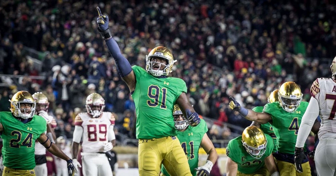 Primetime kickoff set for Notre Dame vs. USC