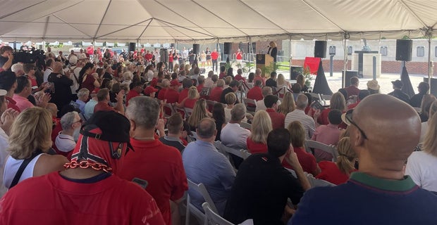 Photos: Former AD Tom Jurich honored with celebration on campus