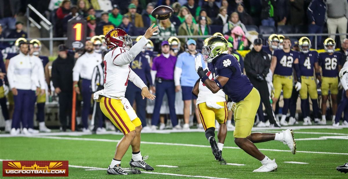 Social Media Reaction: USC offense, Caleb Williams fall hard to Notre ...