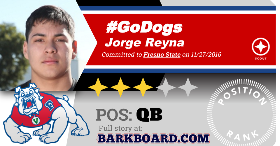 Q&A with Fresno State QB commit Jorge Reyna