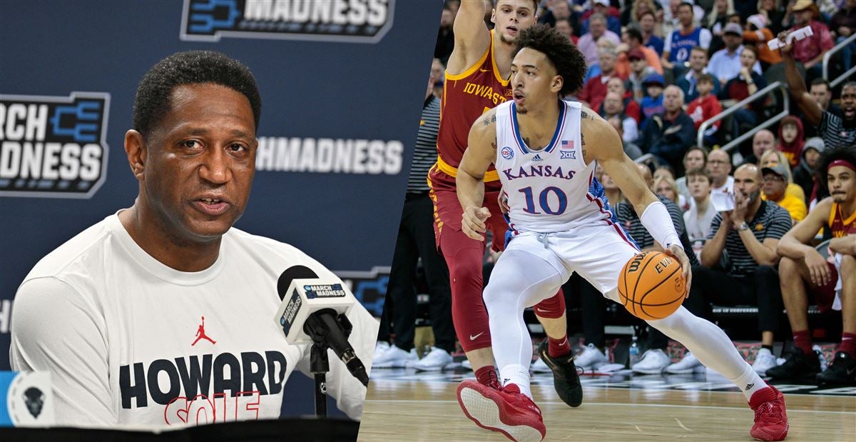 Howard coach Kenny Blakeney and Jalen Wilson have a unique connection