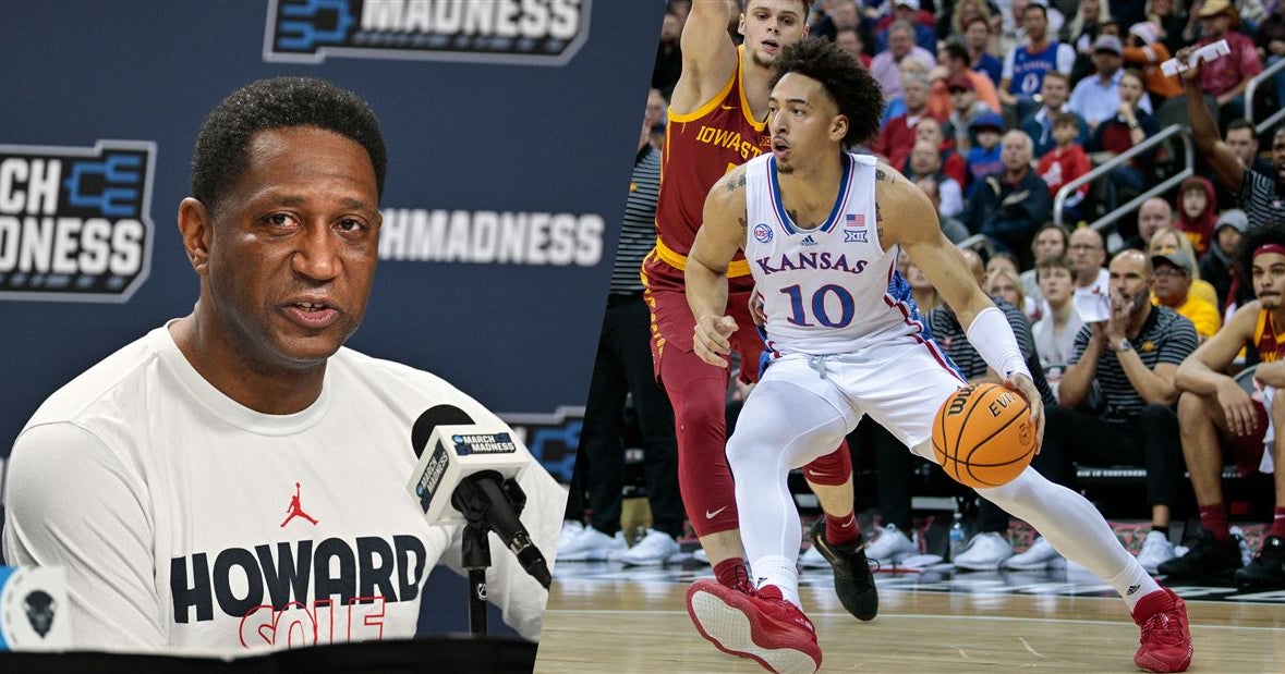 Howard coach Kenny Blakeney and Jalen Wilson have a unique connection