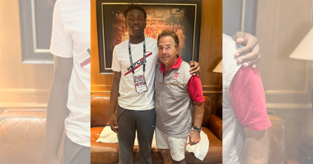 2026 in-state DE Hezekiah Harris talks Bama offer