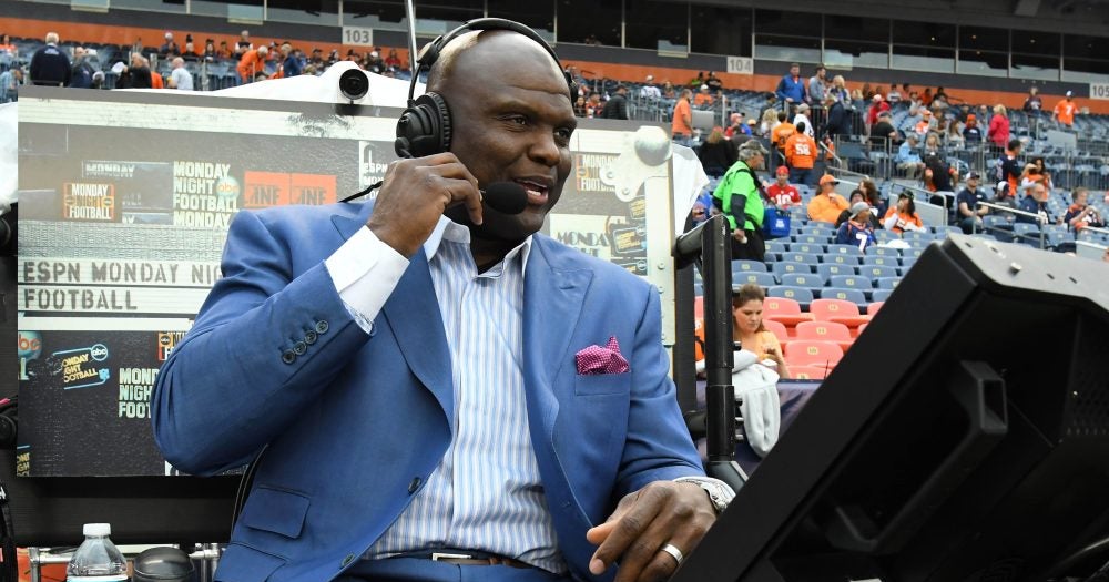 Booger McFarland on ESPN team for NFL Draft