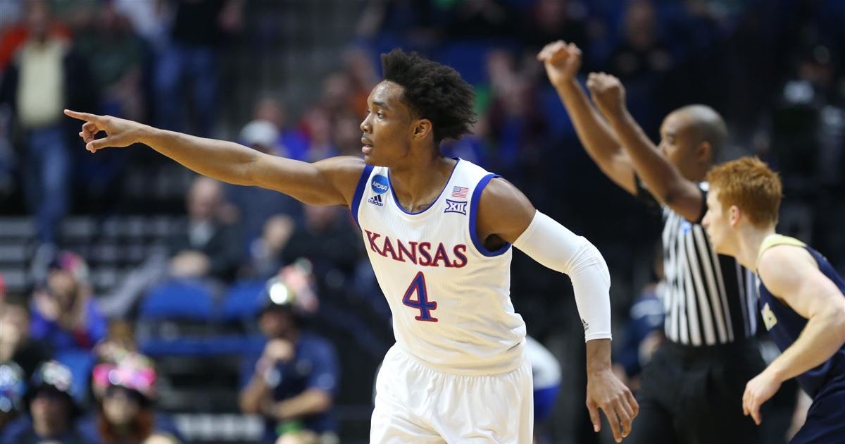 KU's Devonte' Graham returning for senior season