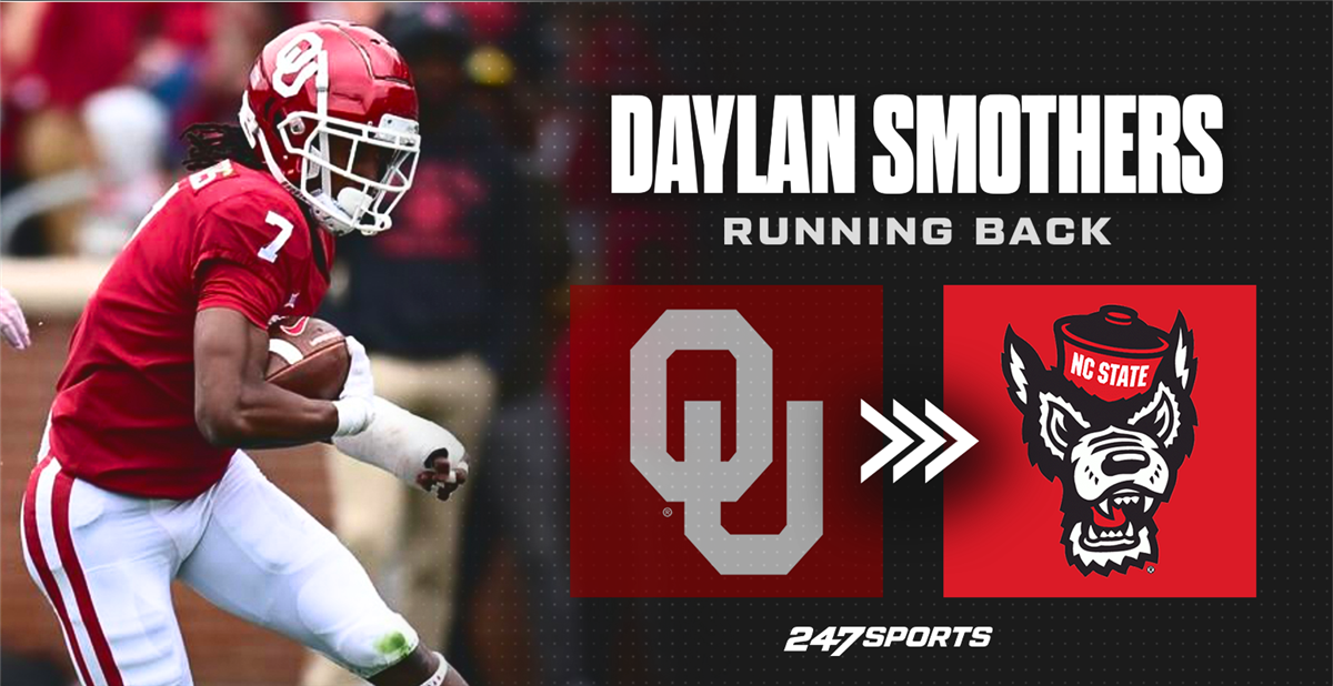BREAKING: NC State lands Oklahoma transfer RB Daylan 'Hollywood' Smothers