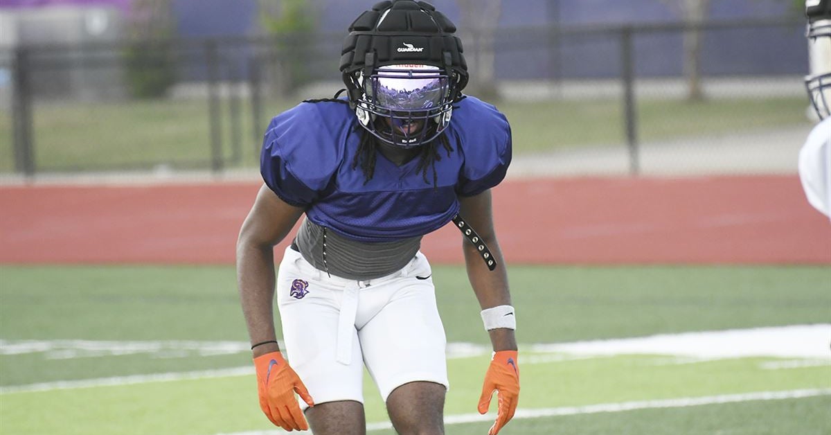 Miami CB commit Timothy Merritt checks out Arkansas