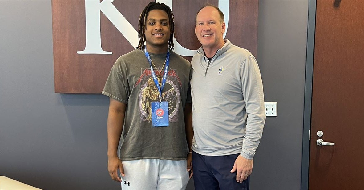 2024 edge Zion Taylor includes KU in top group, talks recent visit to ...