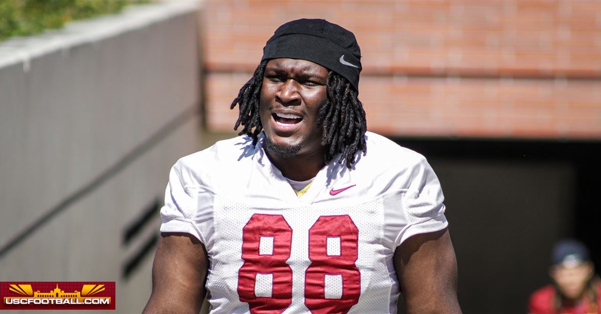 USC football: Floyd Boucard, true freshman defensive lineman, already ...