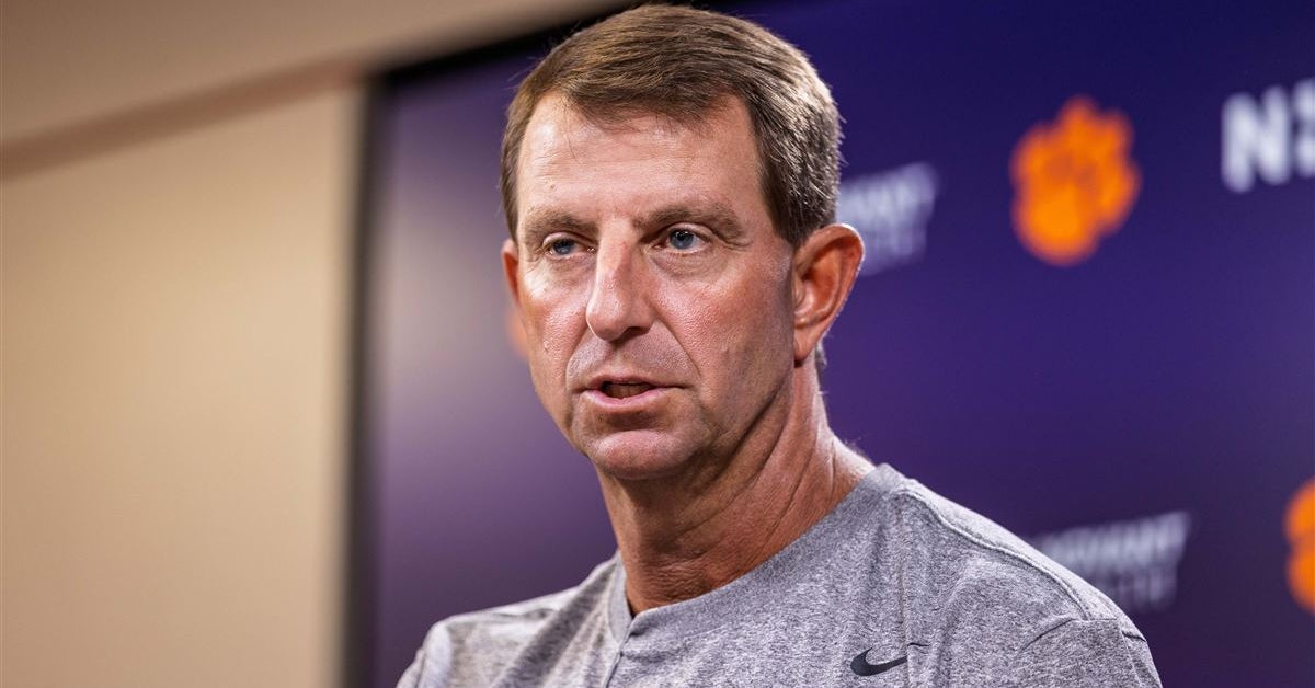 Dabo Swinney says secondary will be a 'weekly battle' for Clemson in 2025