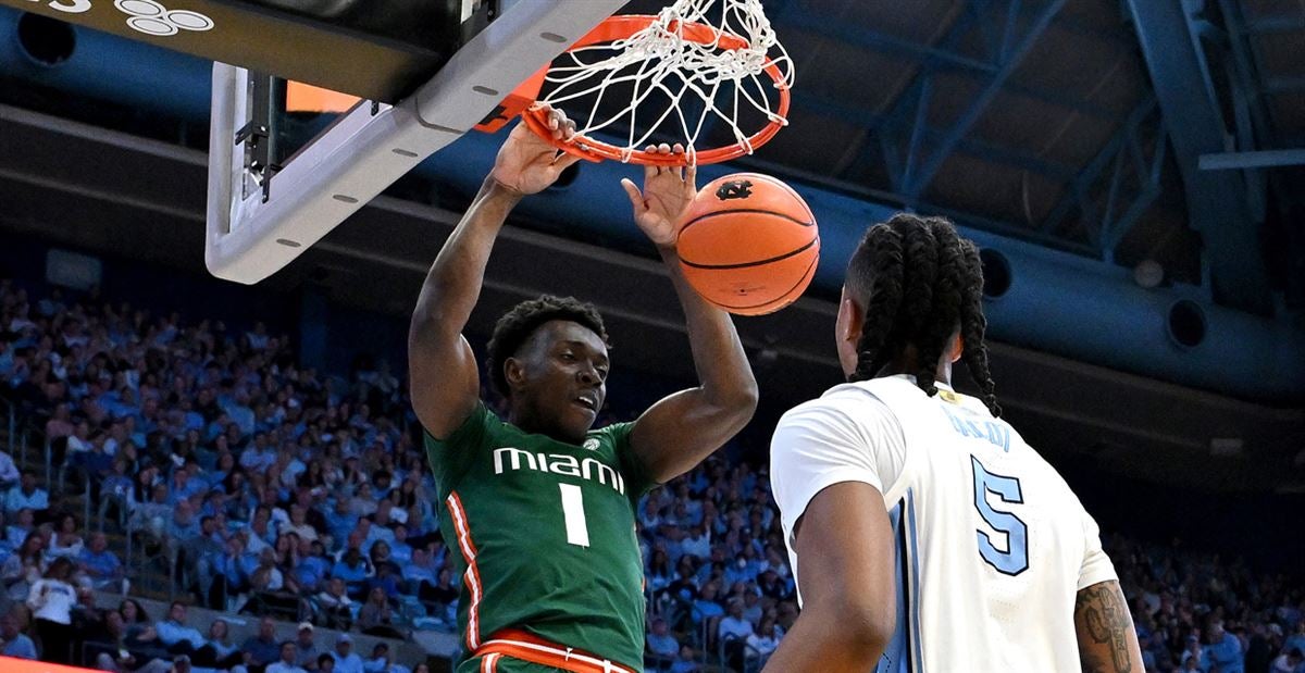PHOTOS: Miami basketball at No. 9 North Carolina
