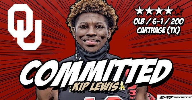 Oklahoma rises to No. 5 with commitment from four-star LB Kip Lewis