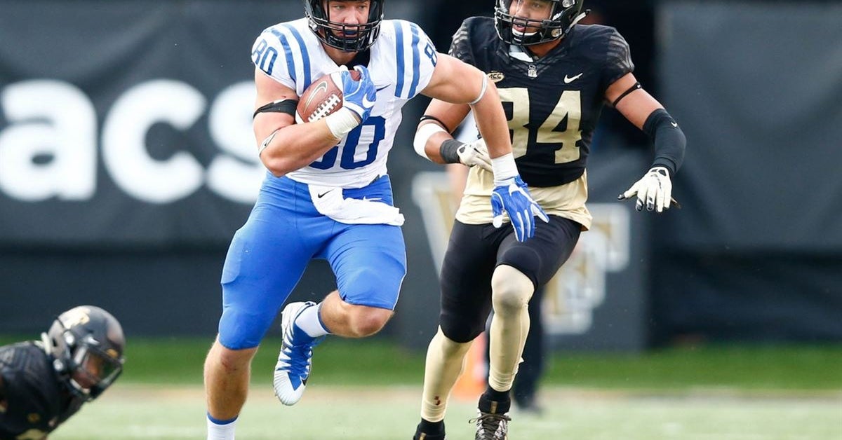 Former Duke Tight End Daniel Helm breaks down pre-draft process