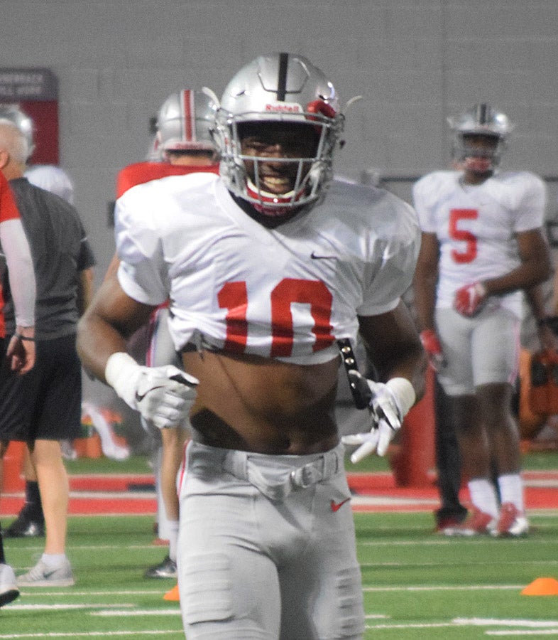 Photo Gallery: Ohio State's first full pads spring practice