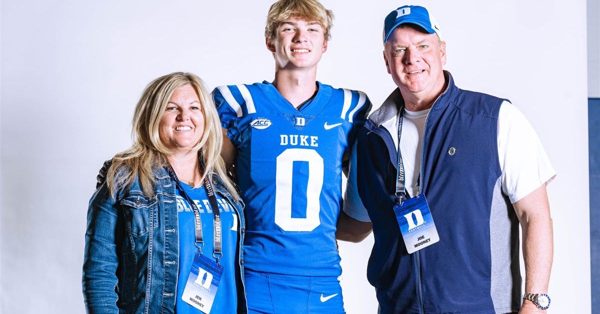 Three-Star 2023 WR Ryan Mooney developing relationship with Duke OC ...