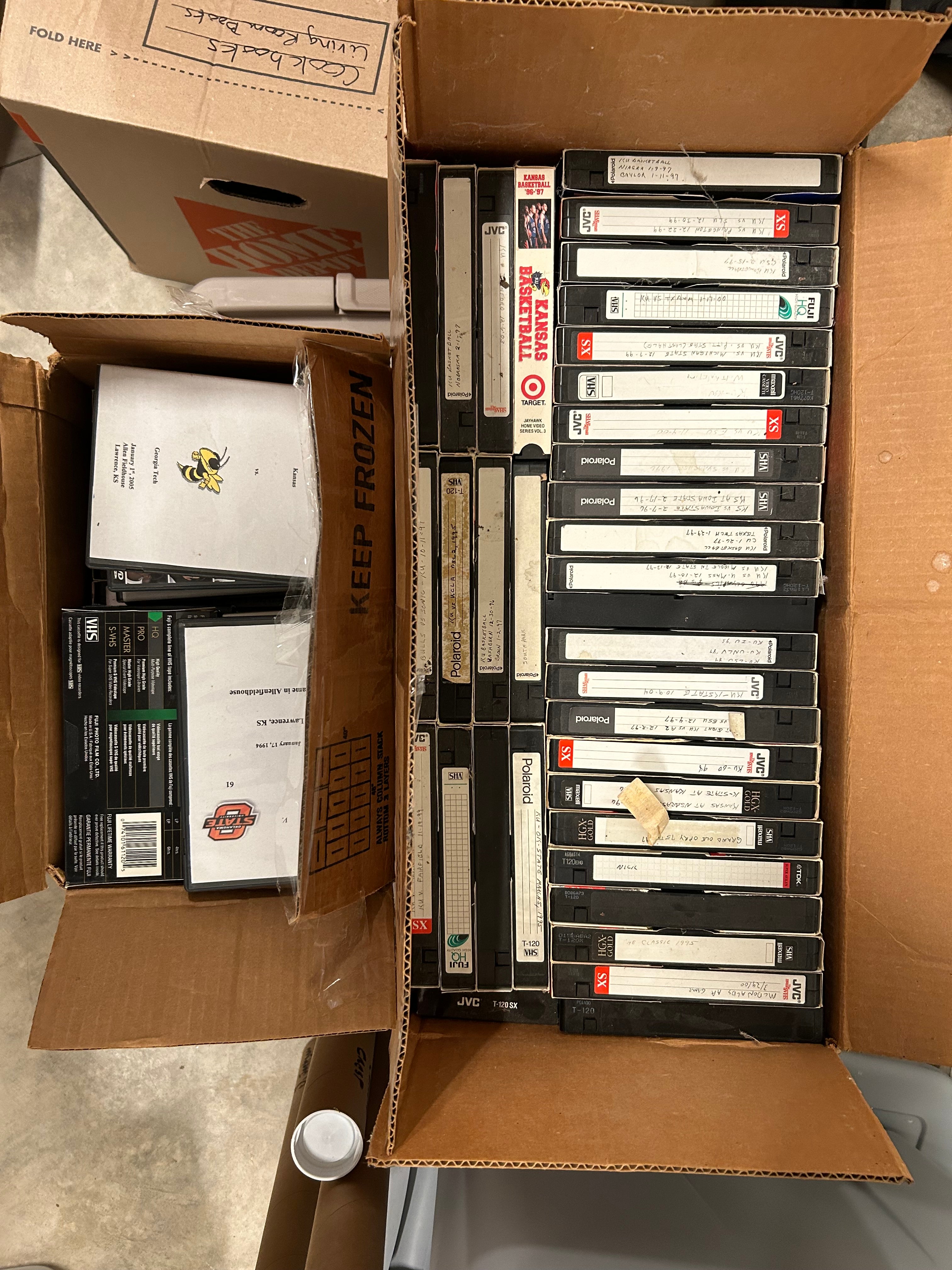Old games VHS/Dvd
