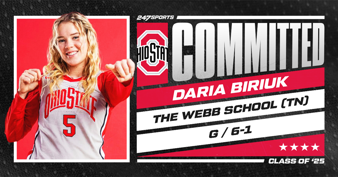 Four-star guard Daria Biriuk commits to Ohio State
