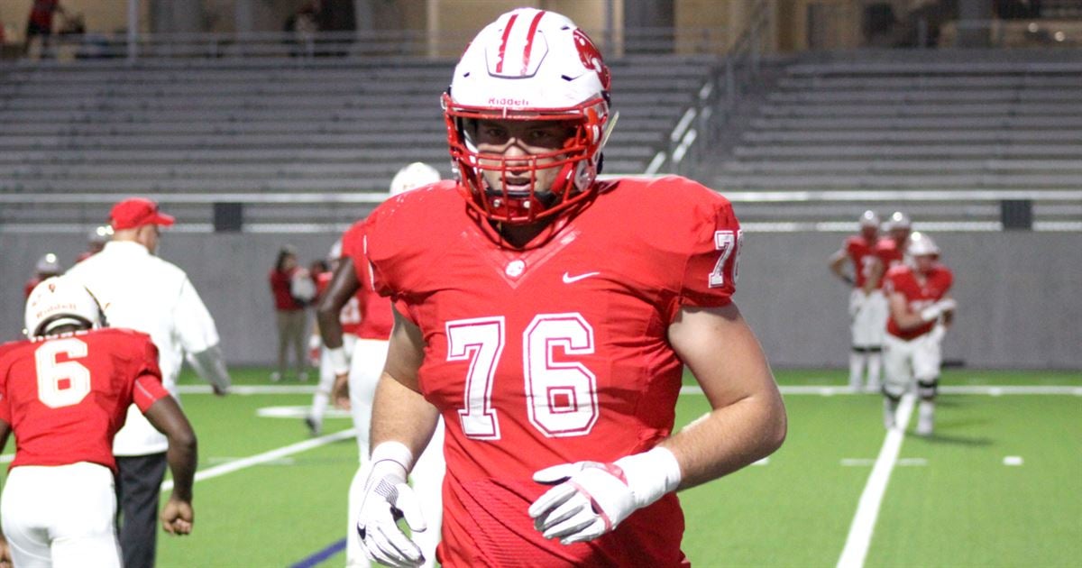 Baylor Bears offensive tackle signee Connor Galvin adds fourth star in ...