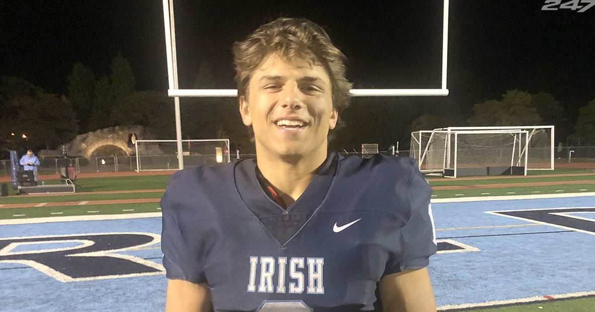 Four-star commit Gabe Winowich attended every Rutgers home game in 2023