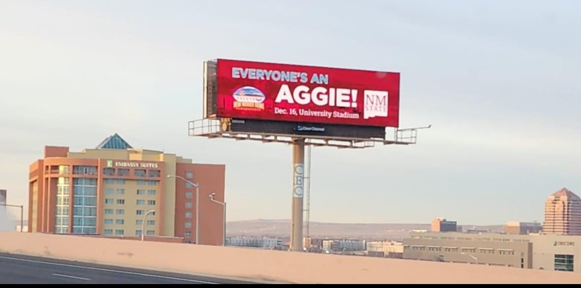Billboard in ABQ